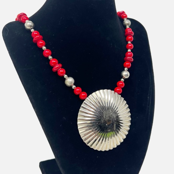 Karla Jordan | Jewelry | Karla Jordan Beaded Pendant Necklace | Poshmark